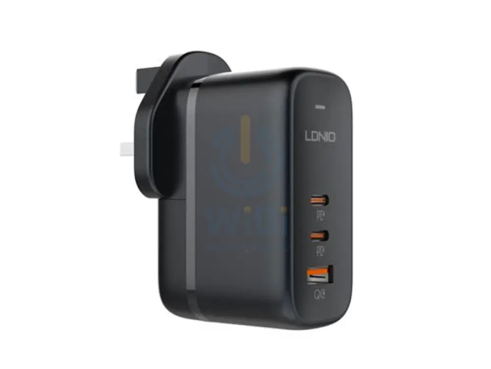 Ldnio Q366 GaN Super Fast Charger - Type-C / USB / 65W / Black – WIBI (Want IT. Buy IT.)