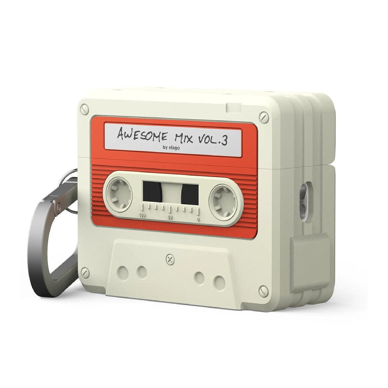 Elago Cassette Tape Classic Hang Case For Apple AirPods Pro 3 - White ...