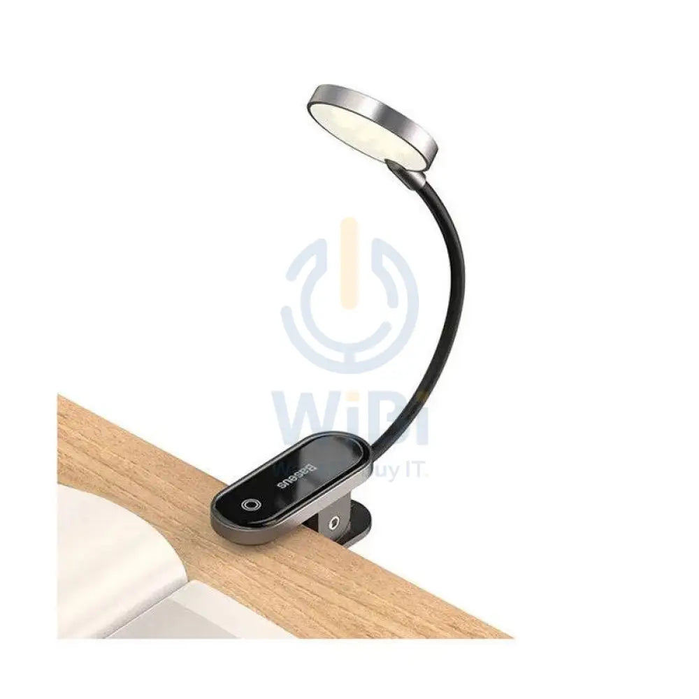 Baseus Comfort Reading Mini Clip Lamp - Dark Gray – WIBI (Want IT. Buy IT.)
