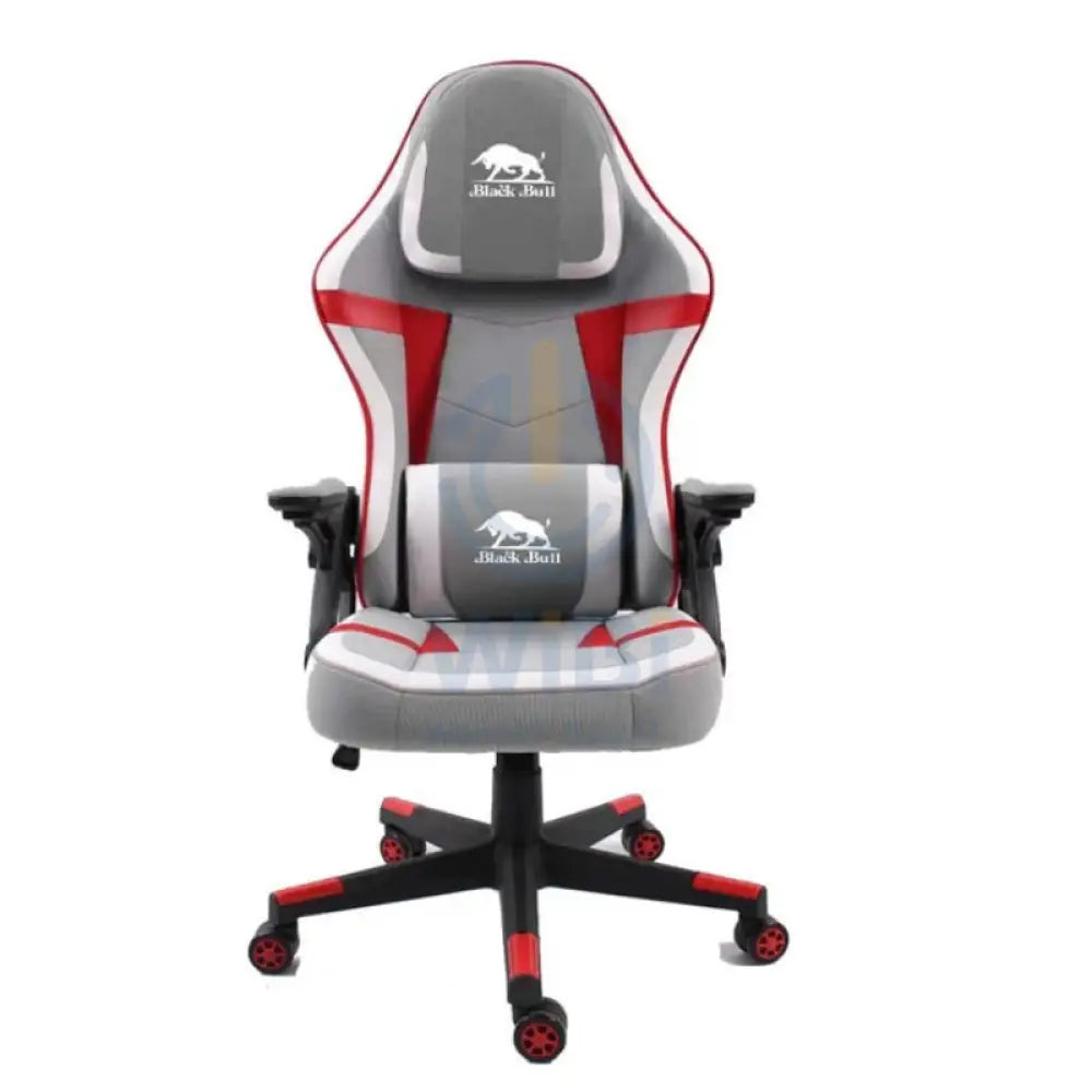 Black Bull Gaming Chair - Light Grey/White/Red – WIBI (Want IT. Buy IT.)