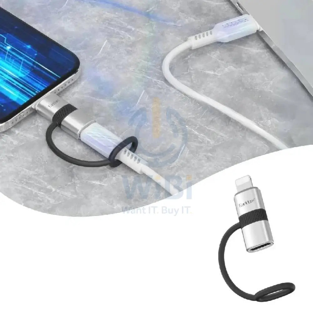 Earldom OT90L Type-C to Lightning OTG Adapter - Silver – WIBI (Want IT ...