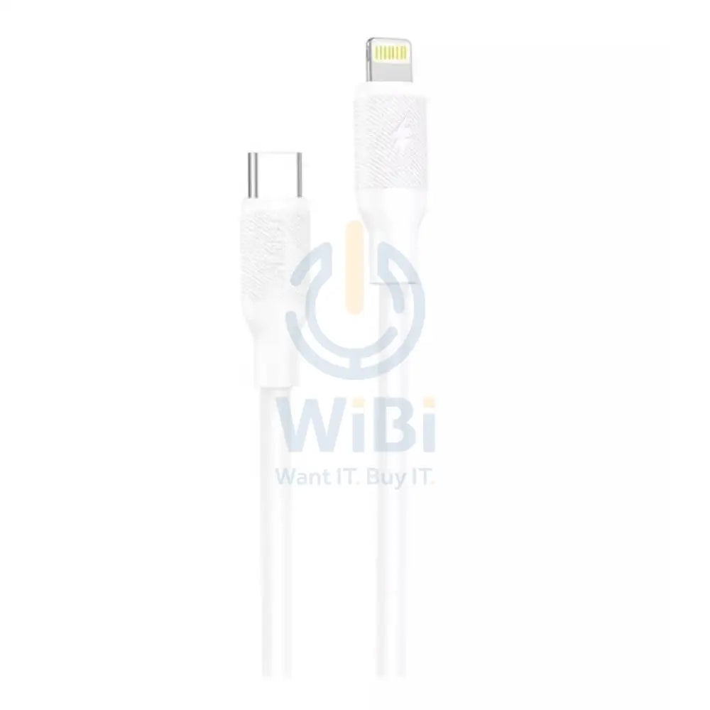 Foneng X80 Type-C to Lightning 27W PD Charging Cable - 1 Meter / White ...
