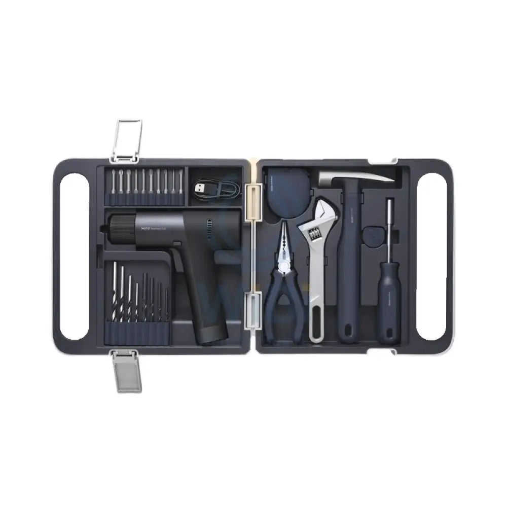 HOTO 12V Brushless Drill Tool Set - Grey – WIBI (Want IT. Buy IT.)