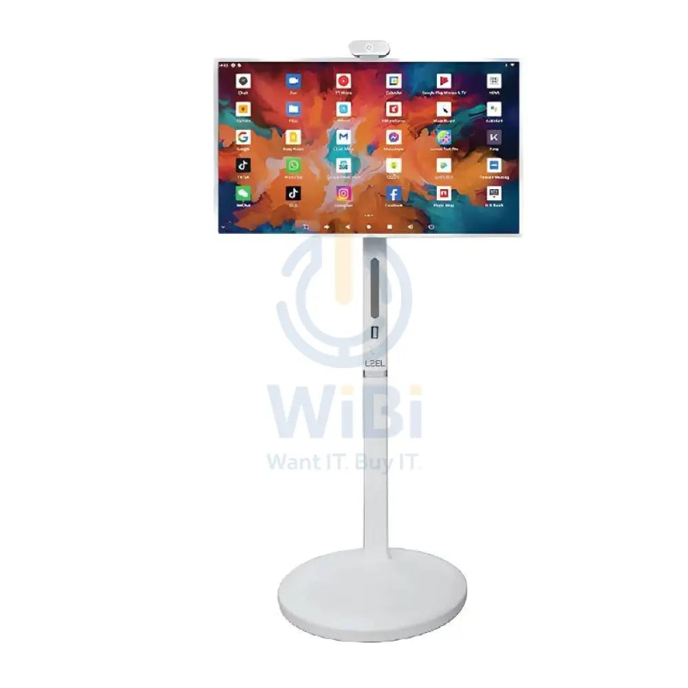 LZEL Smart Android Touch Mobile Monitor with Built-in Stand - 32 ...