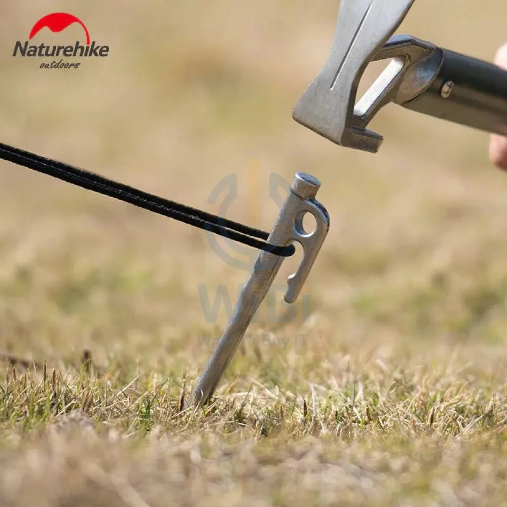 Naturehike Large stainless steel tent peg - 25cm / Silver – WIBI (Want ...