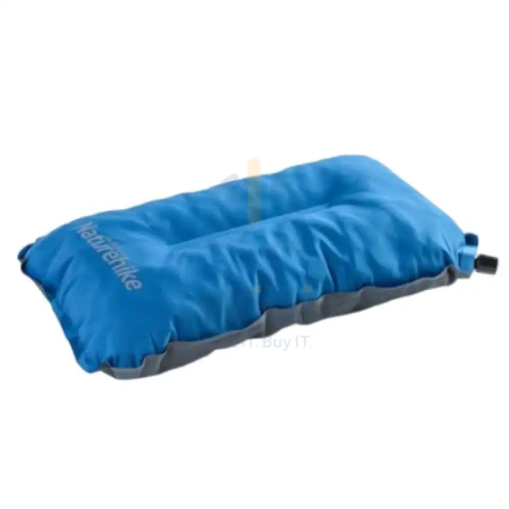 Naturehike Sponge automatic inflating pillow - Light Blue – WIBI (Want ...