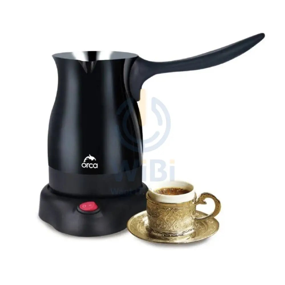 Orca PR76 Stainless Steel Turkish Coffee Maker - 1000 Watt / 4 Cups Ca ...
