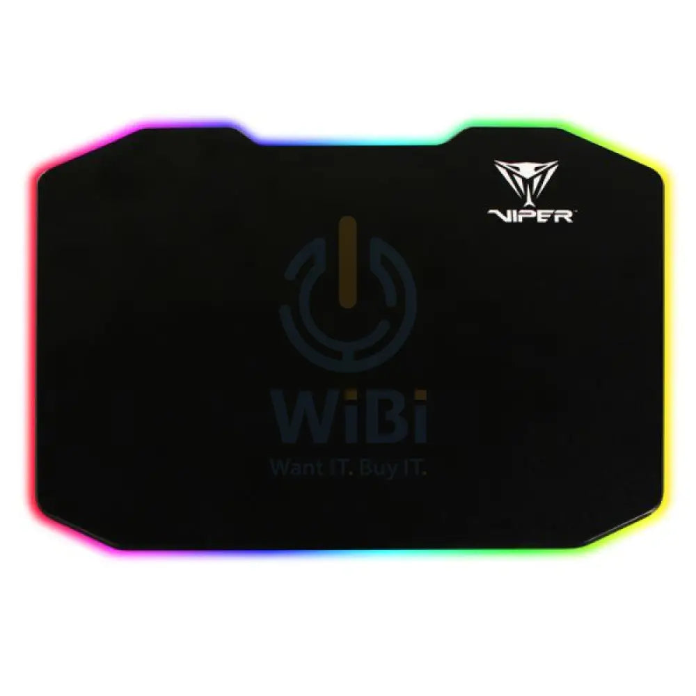 Patriot Viper Gaming LED Pro Gaming Mouse Pad High Performance Polymer ...