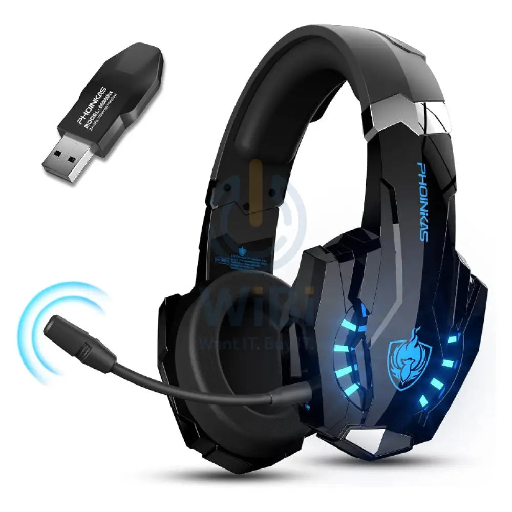 PHOINIKAS G9000 MAX Gaming Headphone - Black/Blue – WIBI (Want IT. Buy IT.)