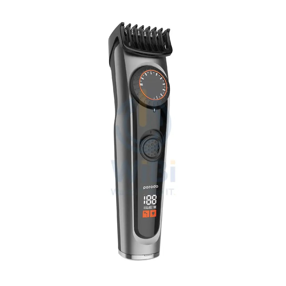 Porodo Lifestyle High-Precision Beard Trimmer With Digital Display ...