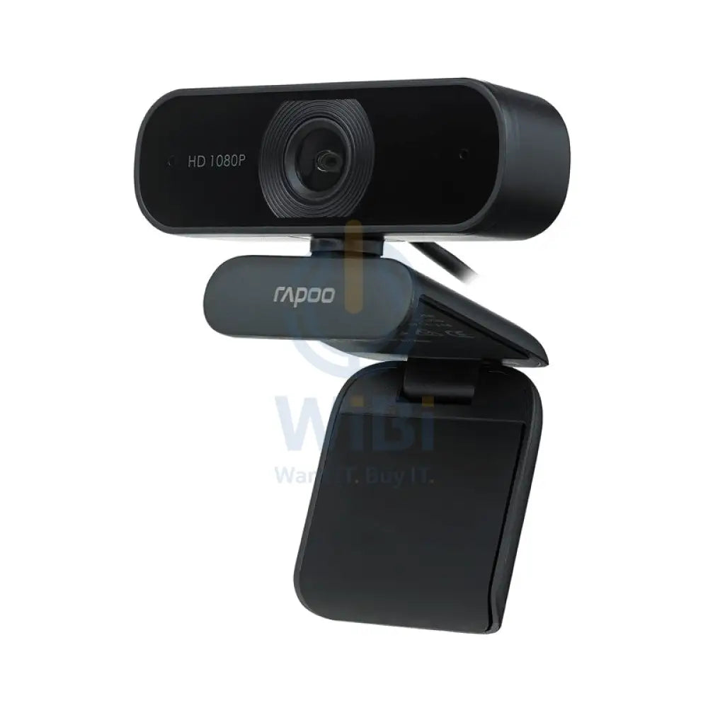 Rapoo C260 Webcam with Noise Cancellation Mic - 1080p FHD / USB - Blac ...