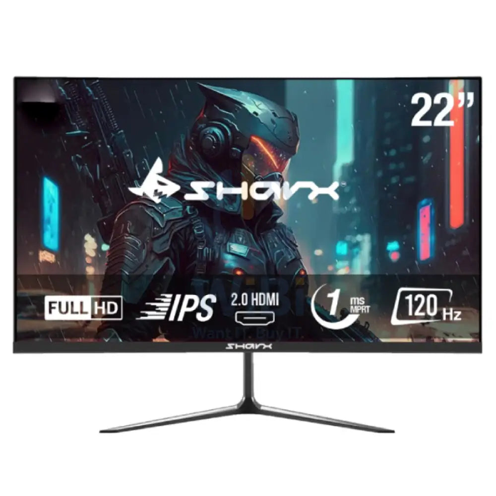 SHARX - 22" FHD / 1ms / 120Hz / 2.0HDMI - Gaming Monitor – WIBI (Want ...