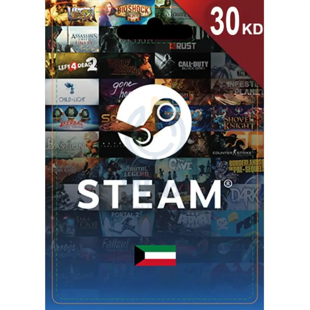 Steam Gaming Card 30KD (KUWAIT) Digital Card – WIBI (Want IT. Buy IT.)