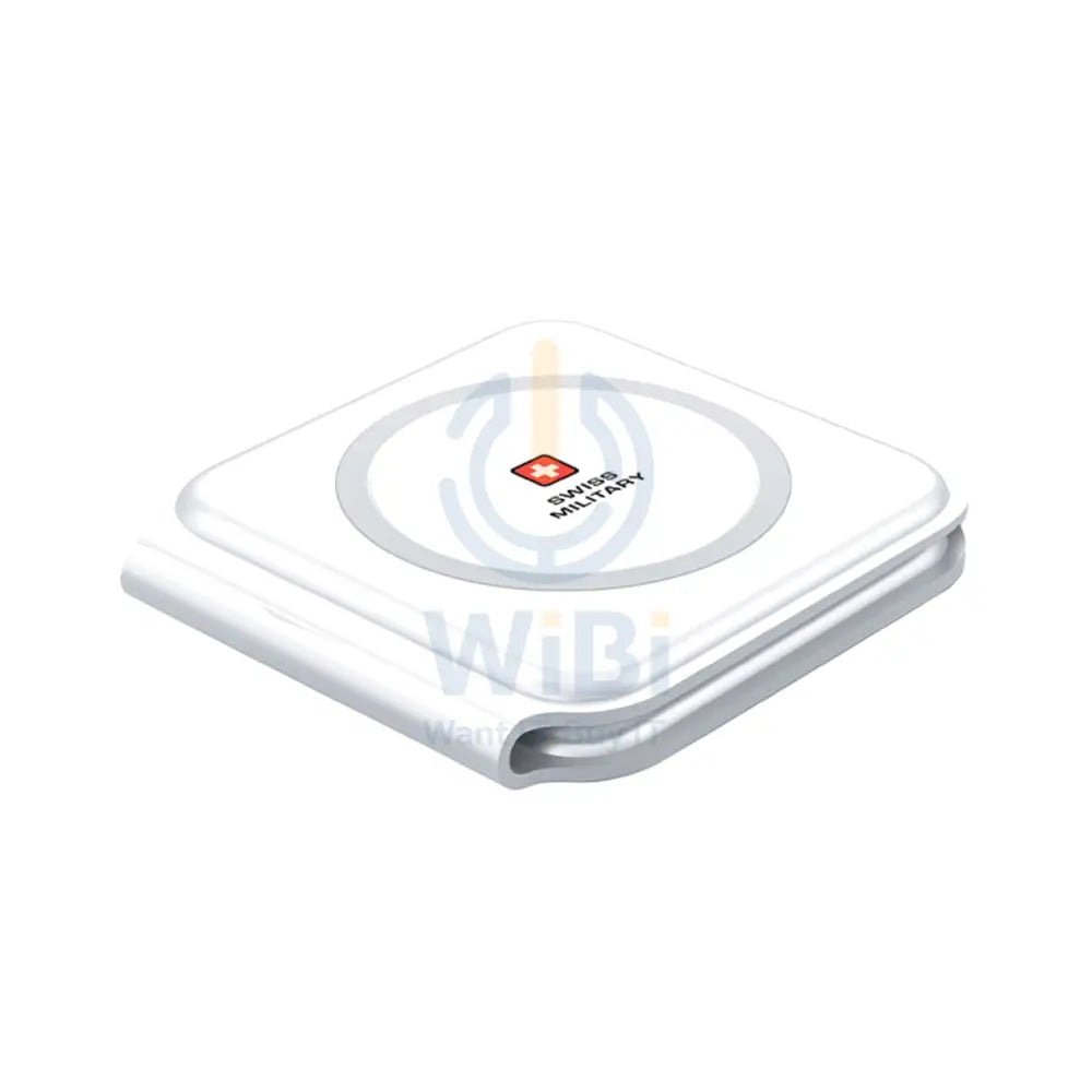 Swiss Military MagSafe Power Portable 2 in 1 Wireless Charger - White ...