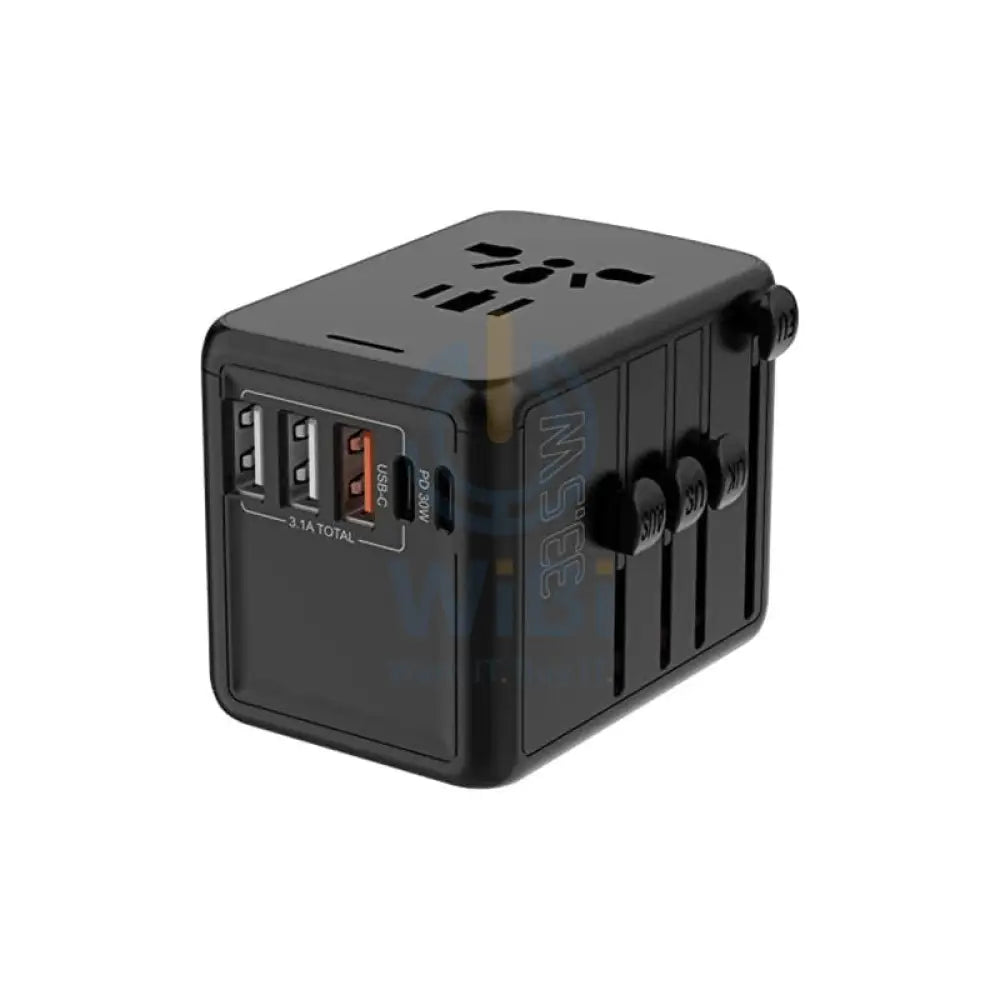 Swiss Military Power Station QC Travel Charger - 33.5W / Black – WIBI ...