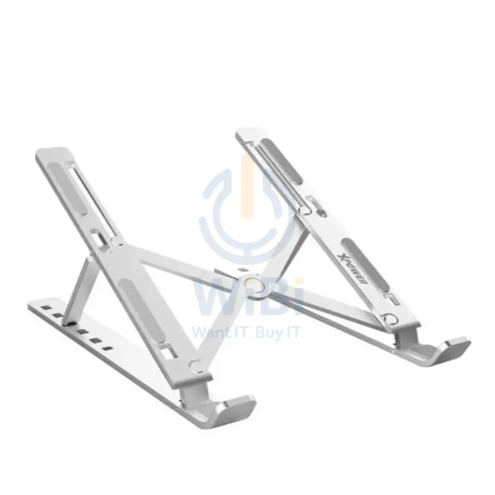 XPower LS2 Foldable Laptop Stand - Silver – WIBI (Want IT. Buy IT.)