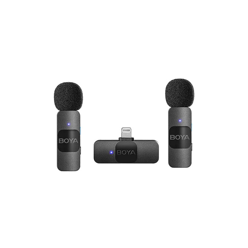 BOYA Smallest 2.4Ghz Wireless Microphone with Lightning connector for ...